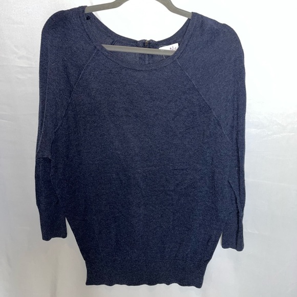 Shrinking Violet | Sweaters | Shrinking Violet Blue Tunic Sweater ...